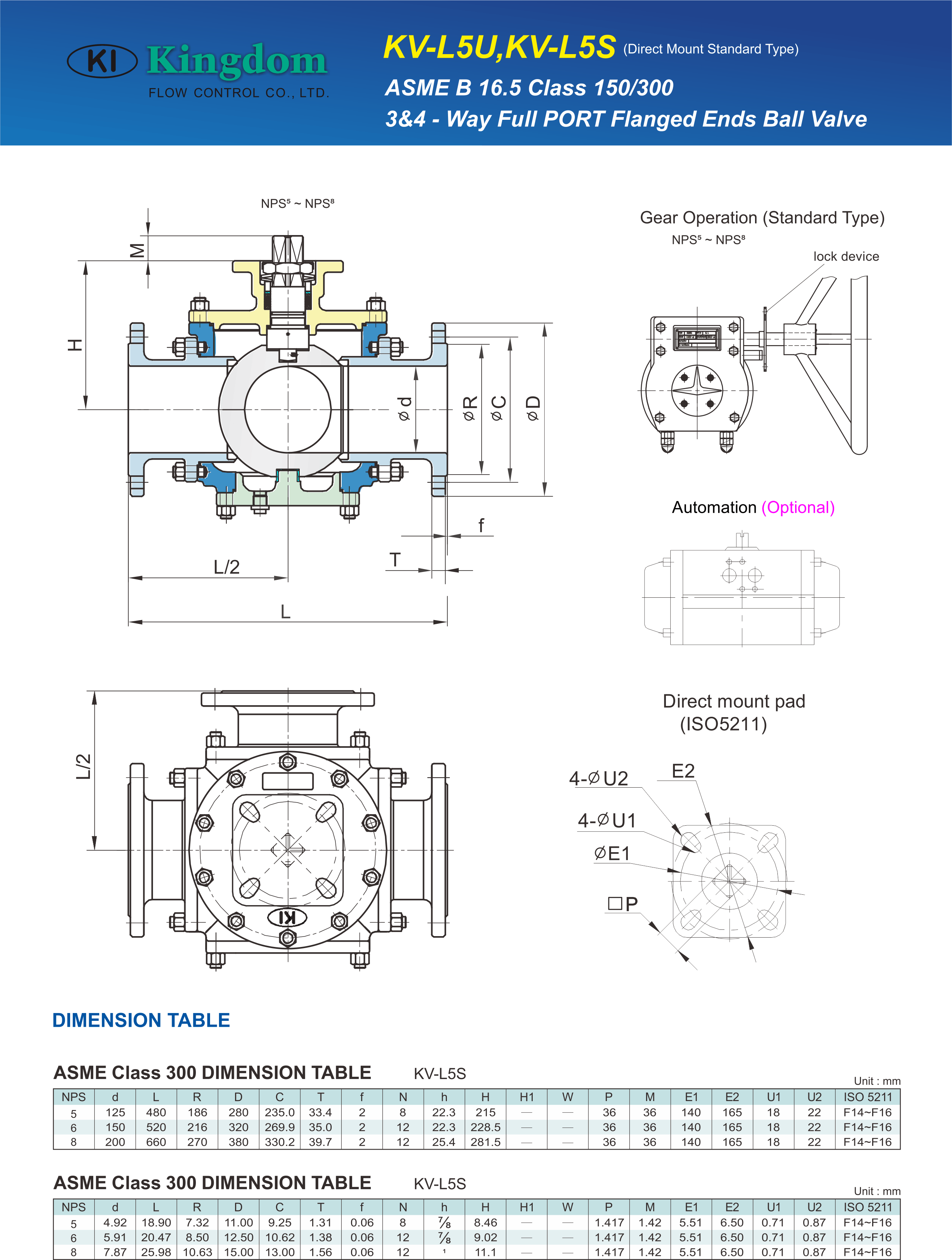 Multi Way Ball Valve